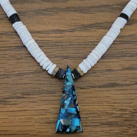 Santo Domingo | Jewelry | Hprare Vtg 7s Native American Heishi Puka ...